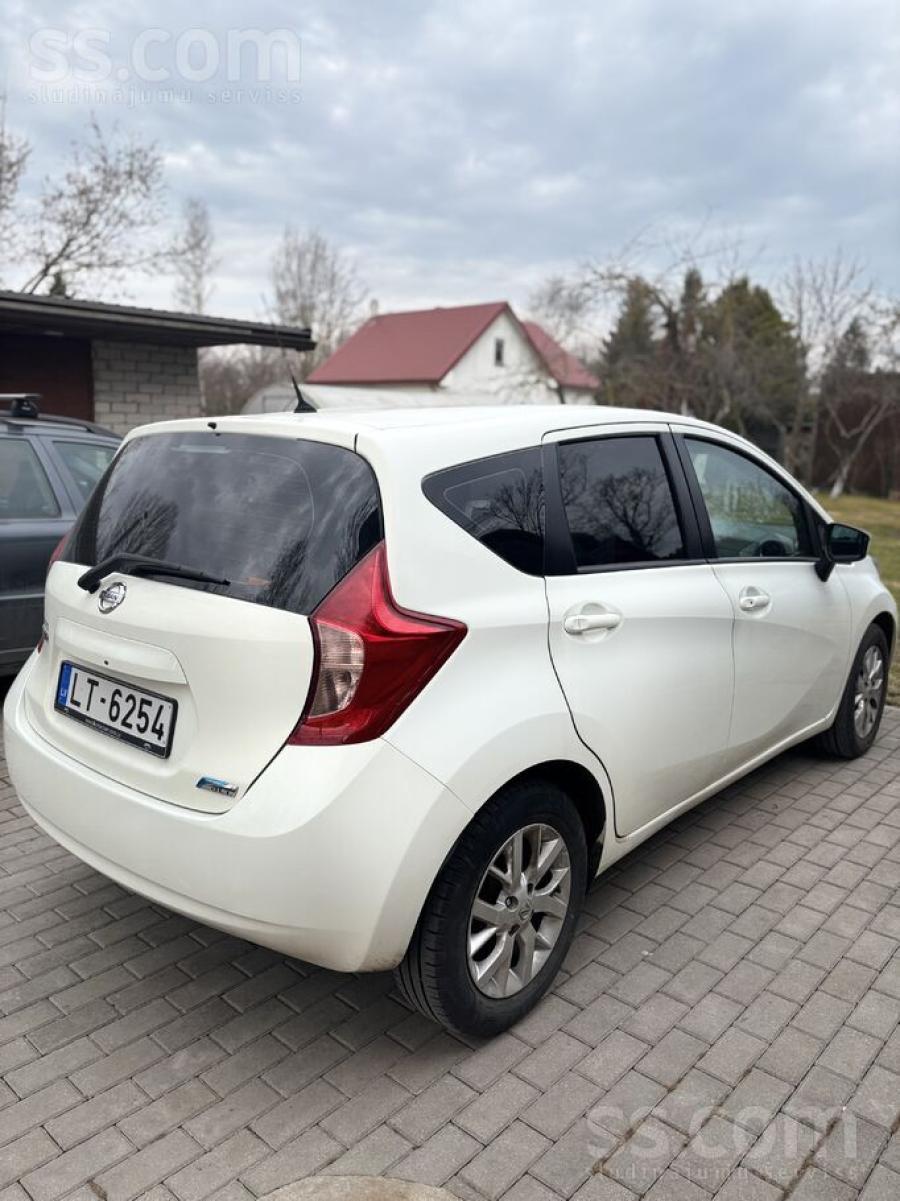 Balts Nissan Note 2014 Jūrmala, ar dzinēja tilpumu 1.50 L un nobraukumu 150 tūkst. km par 4000 €, foto 7 vietnē AUTOMOTO.COM.LV