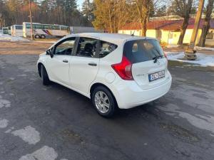 White Nissan Note 2014 in Riga, with an engine capacity of 1.20 L and mileage of 260 thousand km for 1250 €, photo 11 on AUTOMOTO.COM.LV