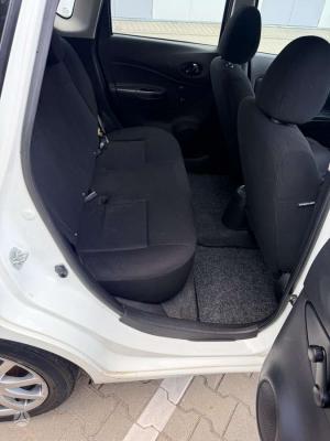 White Nissan Note 2015 in Vilnius, with an engine capacity of 1.20 L and mileage of 217 thousand km for 2400 €, photo 11 on AUTOMOTO.COM.LV