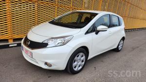 Balts Nissan Note 2016 Ogre, ar dzinēja tilpumu 1.20 L un nobraukumu 195 tūkst. km par 3975 €, foto  vietnē AUTOMOTO.COM.LV