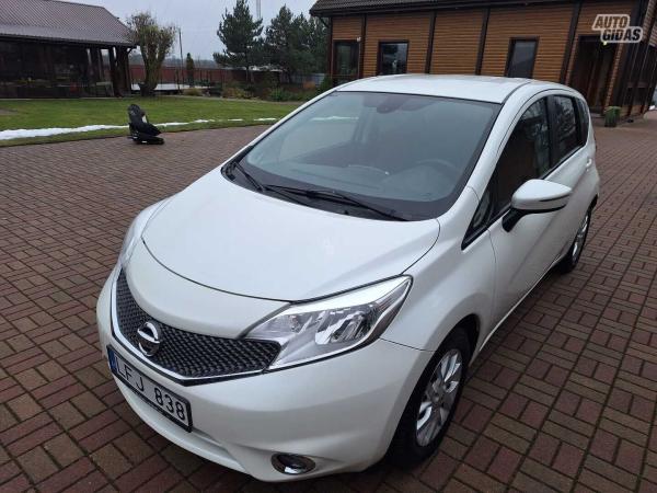 Balts Nissan Note 2017 Panevēža, ar dzinēja tilpumu 1.50 L un nobraukumu 152 tūkst. km par 5700 €, foto 1 vietnē AUTOMOTO.COM.LV