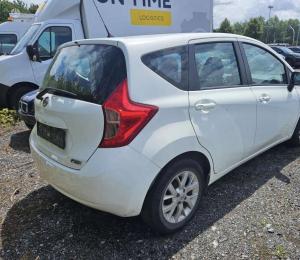 Balts Nissan Note 2015 Tauragė, ar dzinēja tilpumu 1.48 L un nobraukumu 183 tūkst. km par 3400 €, foto  vietnē AUTOMOTO.COM.LV