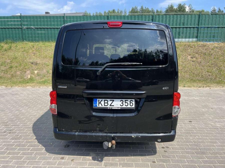 Melns Nissan NV200 2016 Viļņa, ar dzinēja tilpumu 1.46 L un nobraukumu 248 tūkst. km par 3700 €, foto 11 vietnē AUTOMOTO.COM.LV
