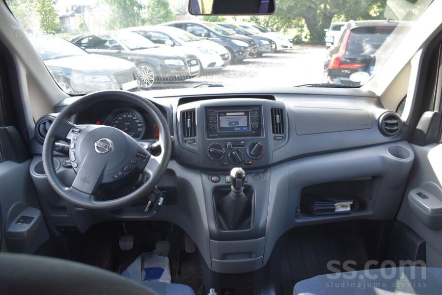 Black Nissan NV200 2012 in Kuldiga, with an engine capacity of 1.50 L and mileage of 0 thousand km for 4990 €, photo 21 on AUTOMOTO.COM.LV