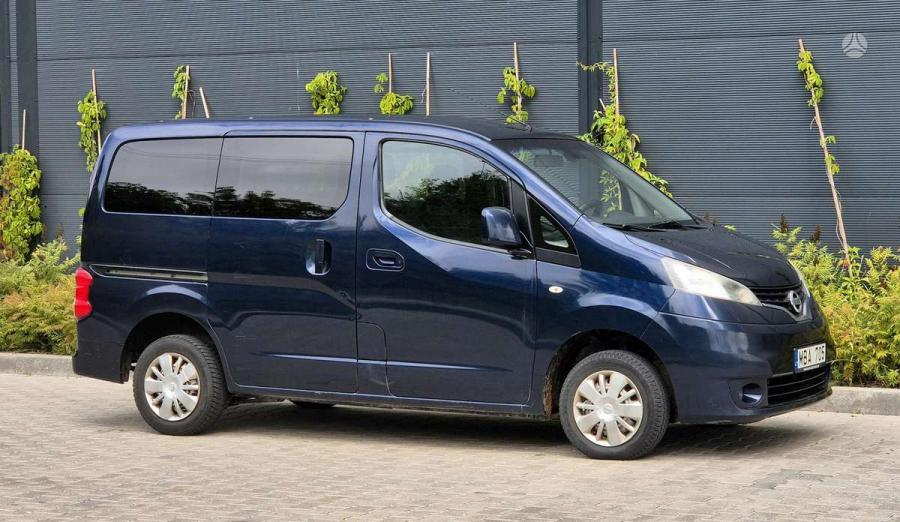 Синий Ниссан NV200 2010 в Вильнюс, объемом двигателя 1.50 л и пробегом 264 тыс. км за 3950 €, фото 4 на AUTOMOTO.COM.LV