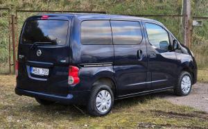 Blue Nissan NV200 2010 in Vilnius, with an engine capacity of 1.50 L and mileage of 265 thousand km for 3500 €, photo 3 on AUTOMOTO.COM.LV