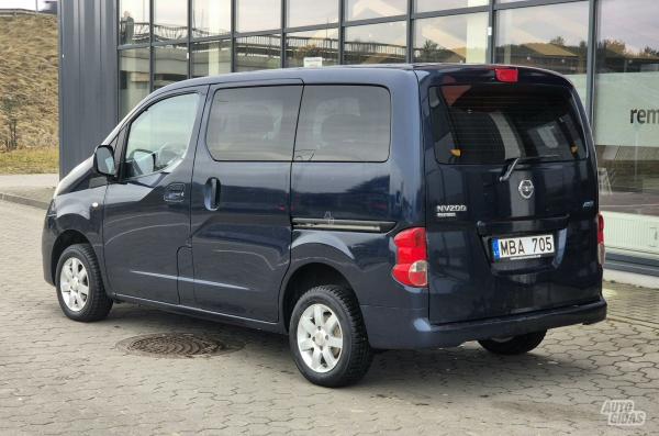 Blue Nissan NV200 2011 in Vilnius, with an engine capacity of 1.50 L and mileage of 251 thousand km for 5700 €, photo 7 on AUTOMOTO.COM.LV