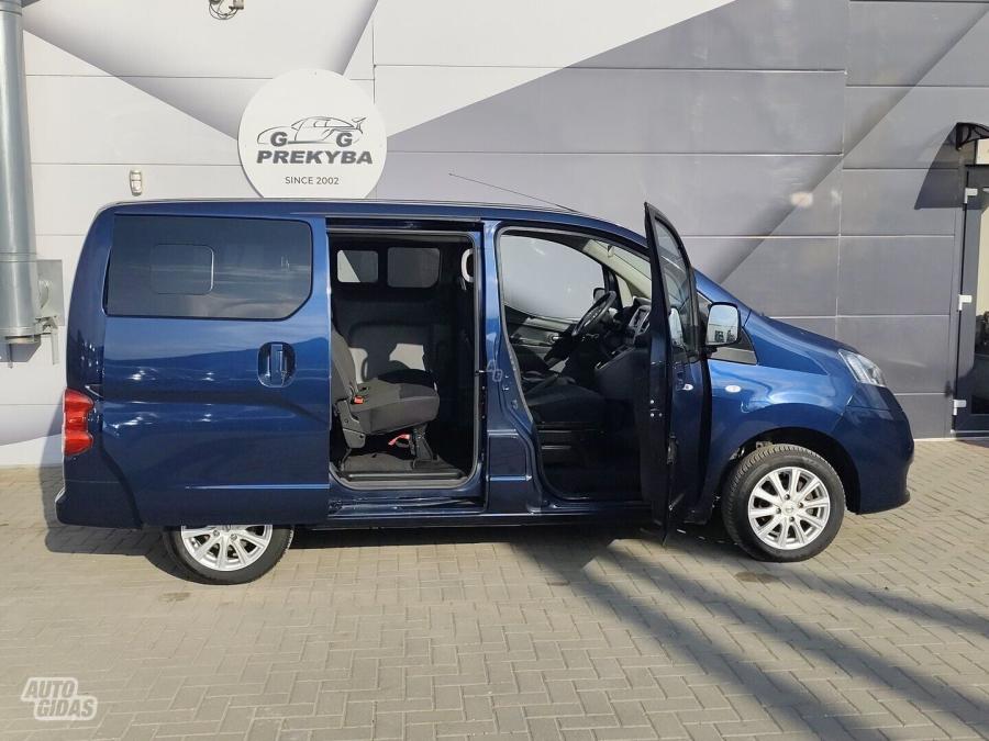Синий Ниссан NV200 2017 в Рамучяй, объемом двигателя 1.50 л и пробегом 189 тыс. км за 7950 €, фото 7 на AUTOMOTO.COM.LV