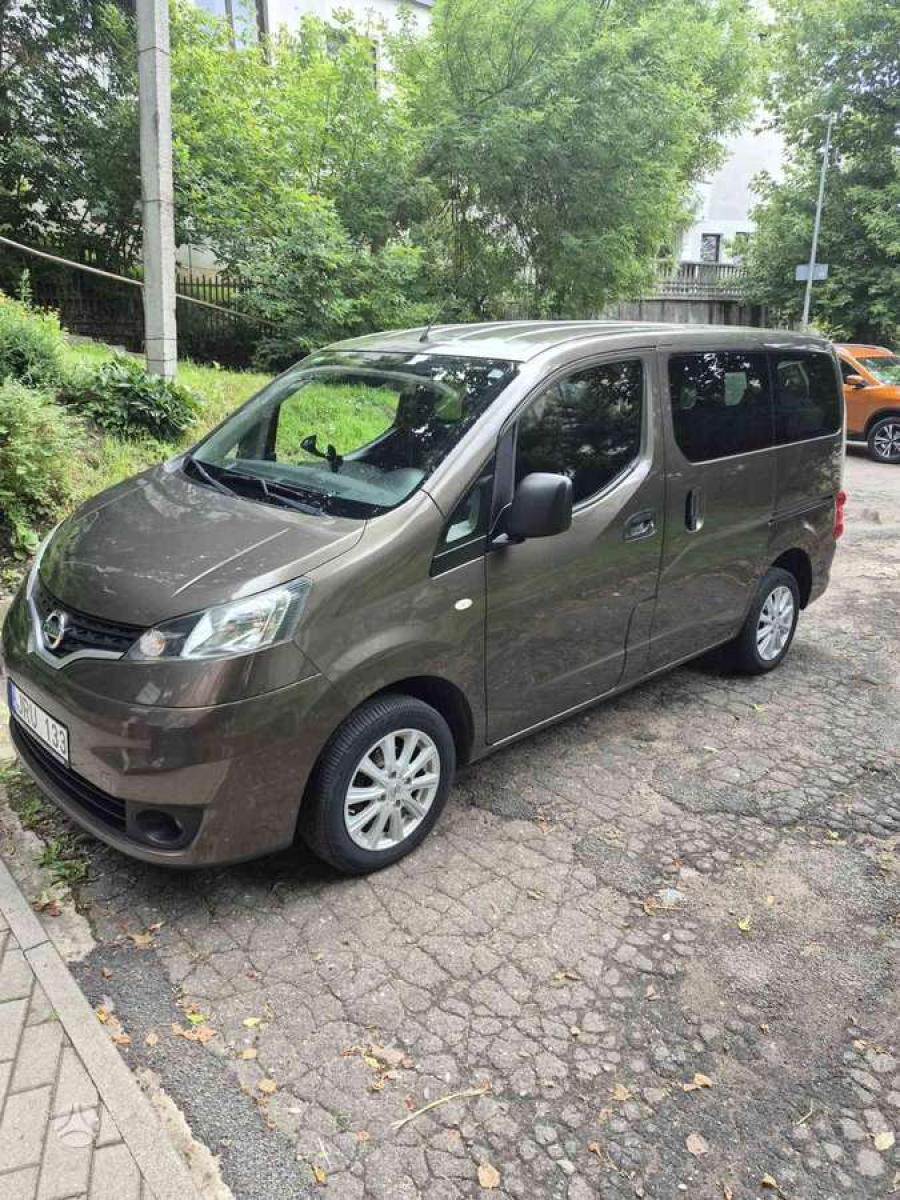 Brūns Nissan NV200 2017 Kauņa, ar dzinēja tilpumu 1.46 L un nobraukumu 75 tūkst. km par 12500 €, foto 3 vietnē AUTOMOTO.COM.LV