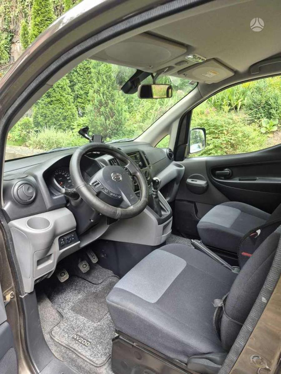 Brūns Nissan NV200 2017 Kauņa, ar dzinēja tilpumu 1.46 L un nobraukumu 75 tūkst. km par 12500 €, foto 10 vietnē AUTOMOTO.COM.LV