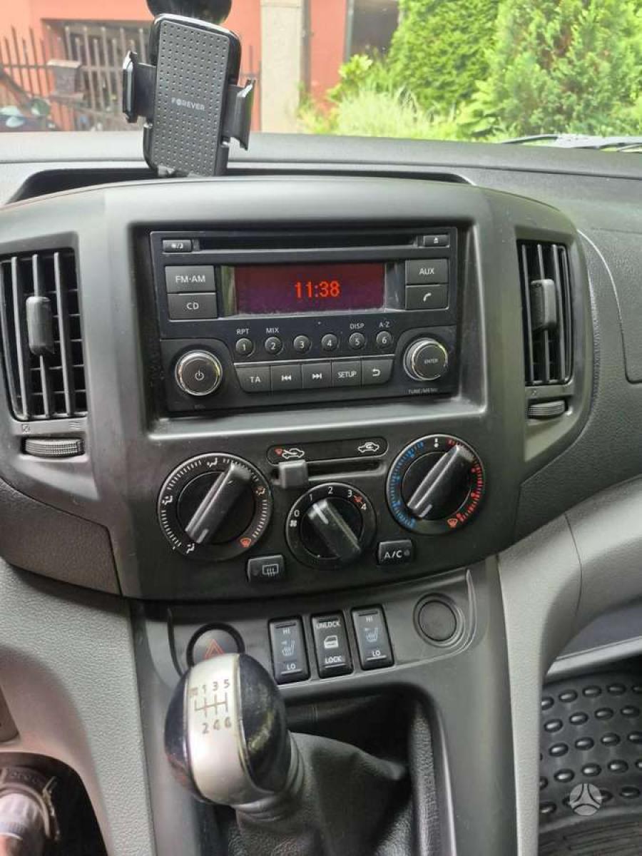 Brūns Nissan NV200 2017 Kauņa, ar dzinēja tilpumu 1.46 L un nobraukumu 75 tūkst. km par 12500 €, foto 12 vietnē AUTOMOTO.COM.LV