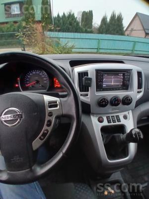 White Nissan NV200 2012 in Jekabpils, with an engine capacity of 1.50 L and mileage of 288 thousand km for 4800 €, photo 4 on AUTOMOTO.COM.LV