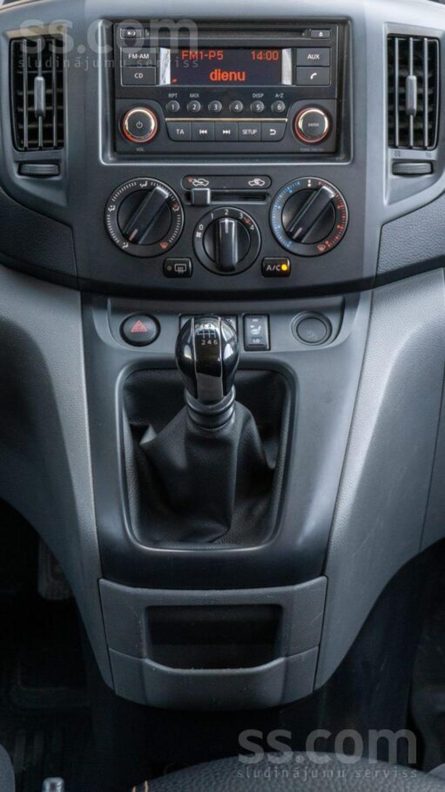 Balts Nissan NV200 2015 Rīga, ar dzinēja tilpumu 1.50 L un nobraukumu 209 tūkst. km par 4690 €, foto 14 vietnē AUTOMOTO.COM.LV