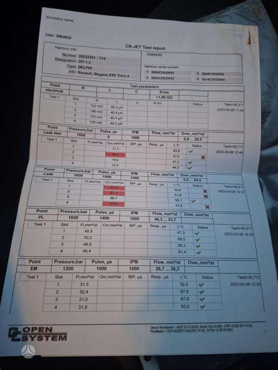 White Nissan NV200 2012 in Vilnius, with an engine capacity of 1.46 L and mileage of 410 thousand km for 2500 €, photo 10 on AUTOMOTO.COM.LV