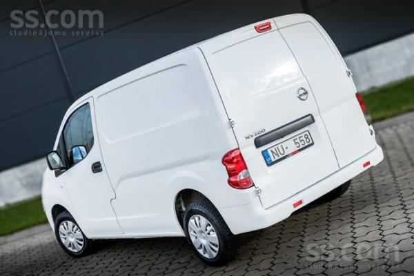 White Nissan NV200 2019 in Riga, with an engine capacity of 1.50 L and mileage of 132 thousand km for 7990 €, photo 9 on AUTOMOTO.COM.LV