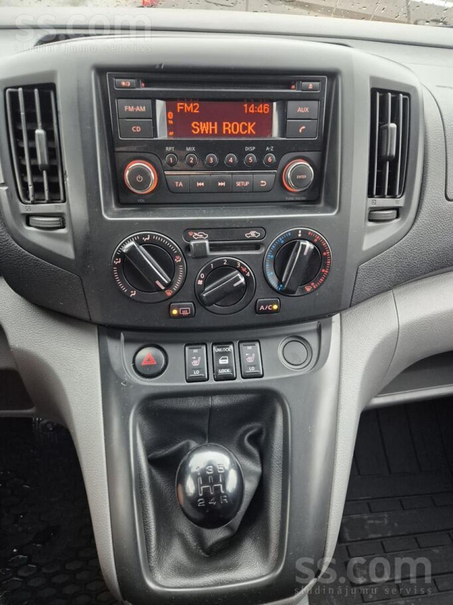 Balts Nissan NV200 2019 Rīga, ar dzinēja tilpumu 1.50 L un nobraukumu 330 tūkst. km par 5490 €, foto 13 vietnē AUTOMOTO.COM.LV