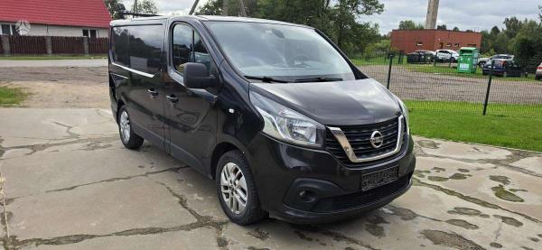 Black Nissan NV300 2018 in Vilnius, with an engine capacity of 1.60 L and mileage of 210 thousand km for 3222 €, photo 1 on AUTOMOTO.COM.LV