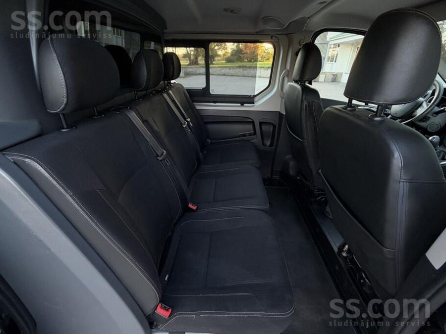Melns Nissan NV300 2017 Tukums, ar dzinēja tilpumu 1.60 L un nobraukumu 309 tūkst. km par 12500 €, foto 13 vietnē AUTOMOTO.COM.LV