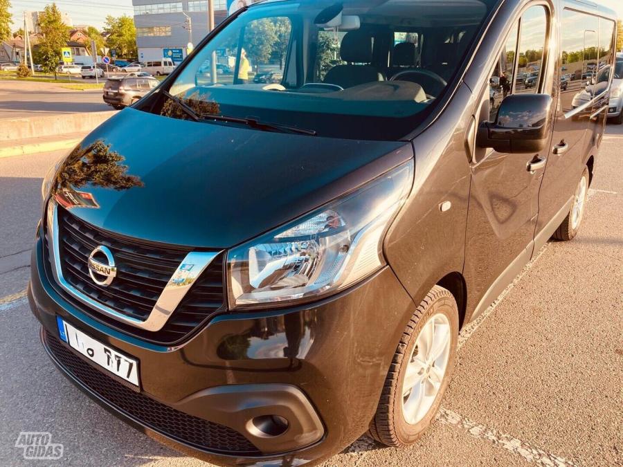 Black Nissan NV300 2018 in Kaunas, with an engine capacity of 1.60 L and mileage of 201 thousand km for 12900 €, photo 1 on AUTOMOTO.COM.LV