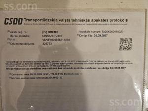 Черный Ниссан NV300 2017 в Талси, объемом двигателя 1.60 л и пробегом 230 тыс. км за 10999 €, фото 15 на AUTOMOTO.COM.LV