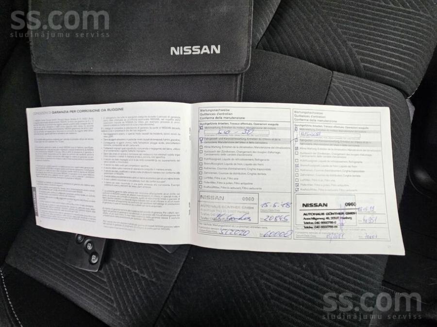 Черный Ниссан NV300 2017 в Талси, объемом двигателя 1.60 л и пробегом 230 тыс. км за 10999 €, фото 18 на AUTOMOTO.COM.LV
