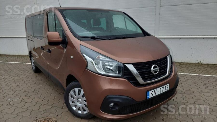 Brown Nissan NV300 2017 in Riga, with an engine capacity of 1.60 L and mileage of 161 thousand km for 14500 €, photo 1 on AUTOMOTO.COM.LV