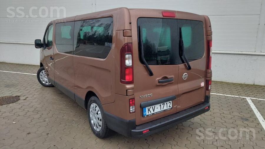 Brown Nissan NV300 2017 in Riga, with an engine capacity of 1.60 L and mileage of 161 thousand km for 14500 €, photo 6 on AUTOMOTO.COM.LV