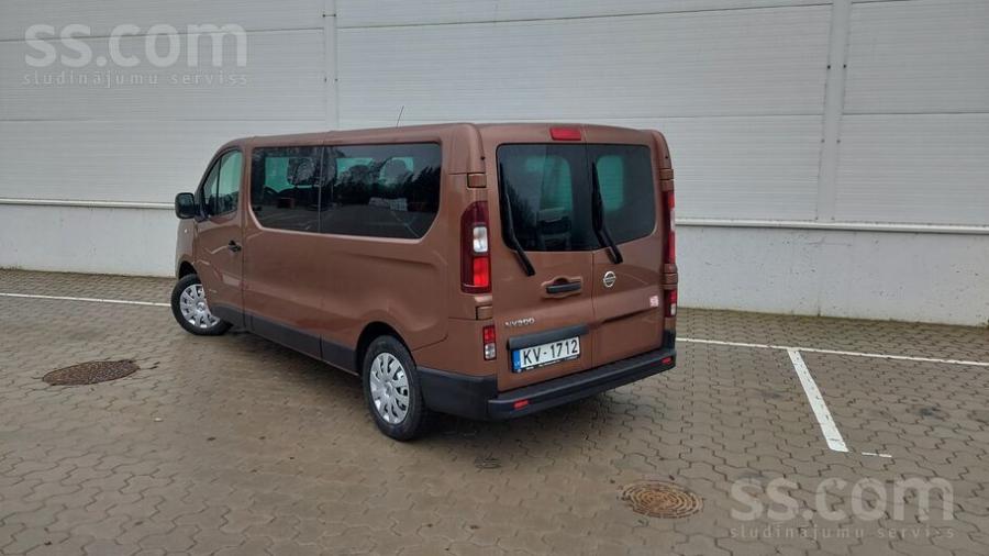 Brown Nissan NV300 2017 in Riga, with an engine capacity of 1.60 L and mileage of 161 thousand km for 14500 €, photo 20 on AUTOMOTO.COM.LV