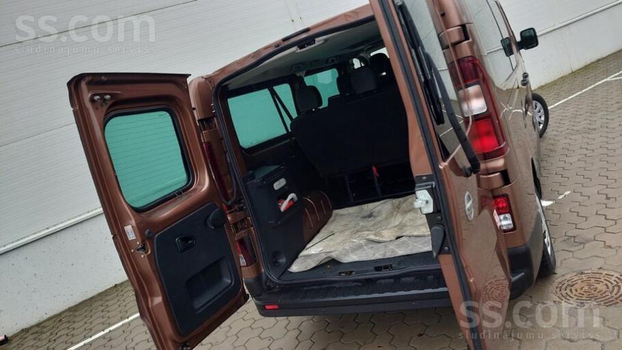 Brown Nissan NV300 2017 in Riga, with an engine capacity of 1.60 L and mileage of 161 thousand km for 14500 €, photo 28 on AUTOMOTO.COM.LV