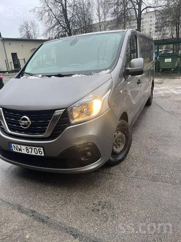 Grey Nissan NV300 2020 in Riga, with an engine capacity of 2.00 L and mileage of 163 thousand km for 12500 €, photo 1 on AUTOMOTO.COM.LV