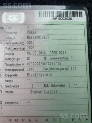 Pelēks Nissan NV300 2020 Rīga, ar dzinēja tilpumu 2.00 L un nobraukumu 163 tūkst. km par 12500 €, foto 14 vietnē AUTOMOTO.COM.LV