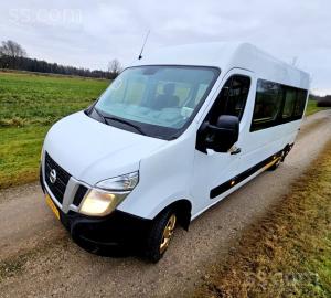 White Nissan NV300 2016 in Cesis, with an engine capacity of 2.30 L and mileage of 267 thousand km for 10890 €, photo 34 on AUTOMOTO.COM.LV