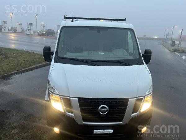 White Nissan NV300 2016 in Tukums, with an engine capacity of 2.30 L and mileage of 116 thousand km for 4950 €, photo 2 on AUTOMOTO.COM.LV