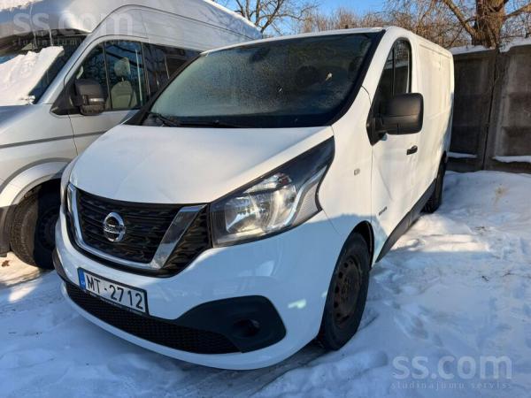 White Nissan NV300 2018 in Riga, with an engine capacity of 1.60 L and mileage of 304 thousand km for 3770 €, photo 1 on AUTOMOTO.COM.LV