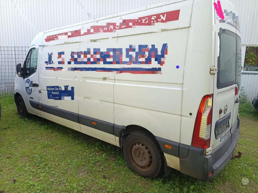 Balts Nissan NV400 2012 Marijampole, ar dzinēja tilpumu 2.30 L un nobraukumu 0 tūkst. km par 4950 €, foto 4 vietnē AUTOMOTO.COM.LV