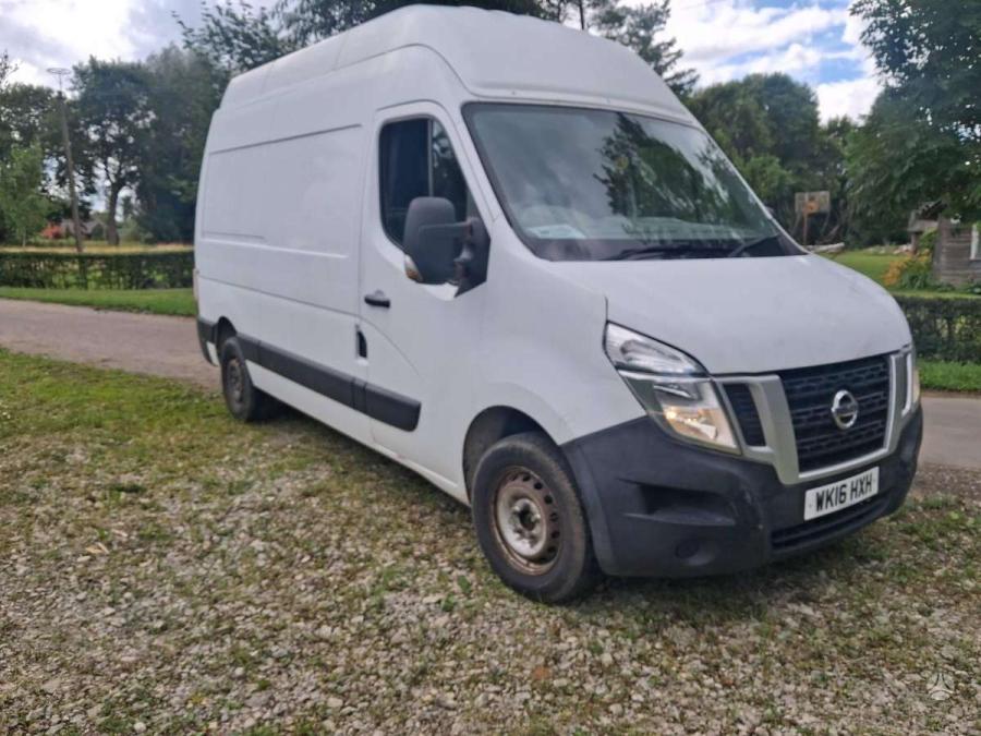 Balts Nissan NV400 2016 Šauļi, ar dzinēja tilpumu 2.30 L un nobraukumu 246 tūkst. km par 3700 €, foto 1 vietnē AUTOMOTO.COM.LV
