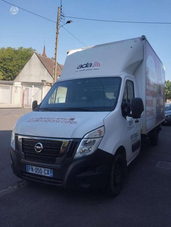 Balts Nissan NV400 2020 Tauragė, ar dzinēja tilpumu 2.30 L un nobraukumu 200 tūkst. km par 10200 €, foto 2 vietnē AUTOMOTO.COM.LV