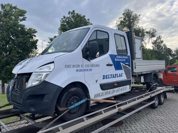 White Nissan NV400 2020 in Alytus, with an engine capacity of 2.30 L and mileage of 149 thousand km for 11979 €, photo 1 on AUTOMOTO.COM.LV