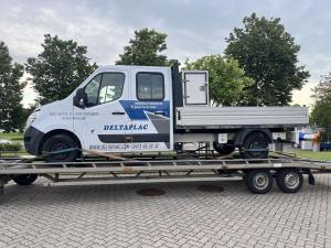 White Nissan NV400 2020 in Alytus, with an engine capacity of 2.30 L and mileage of 149 thousand km for 11979 €, photo 3 on AUTOMOTO.COM.LV