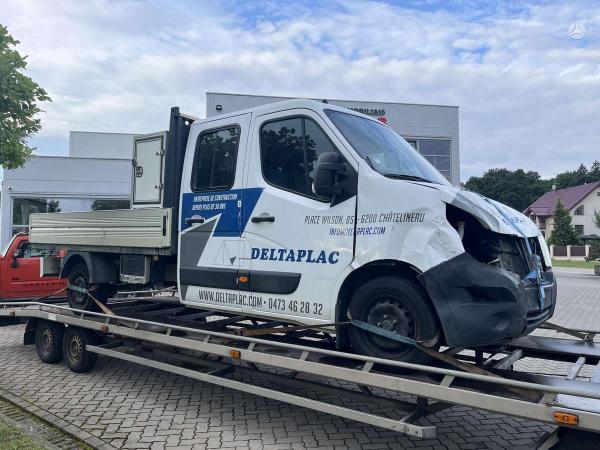 White Nissan NV400 2020 in Alytus, with an engine capacity of 2.30 L and mileage of 149 thousand km for 11979 €, photo 7 on AUTOMOTO.COM.LV