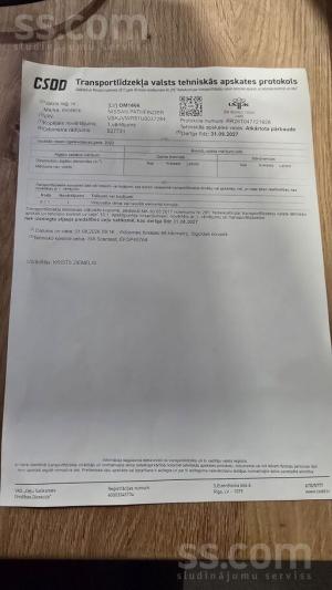 Черный Ниссан Патфайндер 2005 в Рига, объемом двигателя 2.50 л и пробегом 0 тыс. км за 4600 €, фото 14 на AUTOMOTO.COM.LV