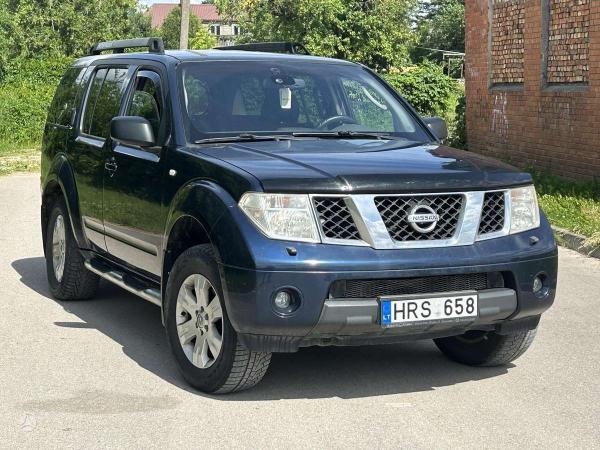 Zils Nissan Pathfinder 2005 Ukmergė, ar dzinēja tilpumu 2.50 L un nobraukumu 278 tūkst. km par 3450 €, foto 1 vietnē AUTOMOTO.COM.LV