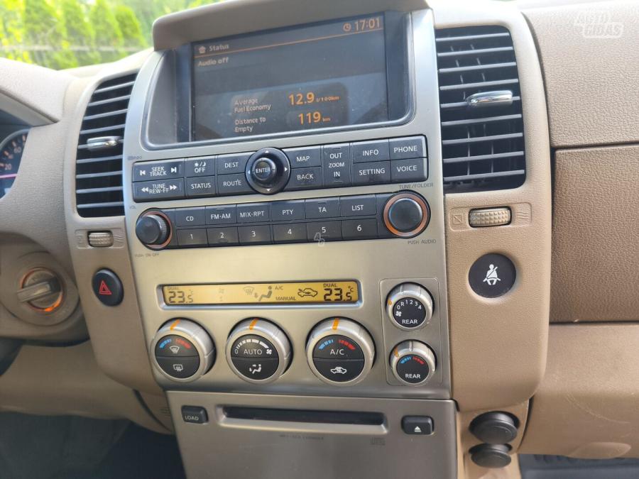 Nissan Pathfinder 2006 in Kaunas, with an engine capacity of 2.50 L and mileage of 256 thousand km for 2300 €, photo 18 on AUTOMOTO.COM.LV