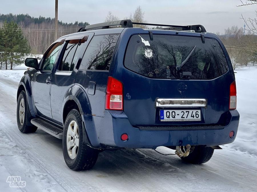Nissan Pathfinder 2007 in Vilnius, with an engine capacity of 2.50 L and mileage of 400 thousand km for 3150 €, photo 11 on AUTOMOTO.COM.LV