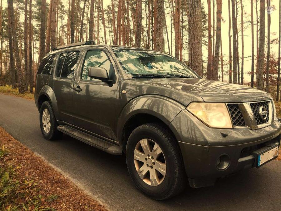 Pelēks Nissan Pathfinder 2005 Joniškis, ar dzinēja tilpumu 0.00 L un nobraukumu 326 tūkst. km par 3000 €, foto 1 vietnē AUTOMOTO.COM.LV