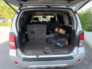Pelēks Nissan Pathfinder 2010 Kauņa, ar dzinēja tilpumu 2.50 L un nobraukumu 238 tūkst. km par 6500 €, foto 11 vietnē AUTOMOTO.COM.LV