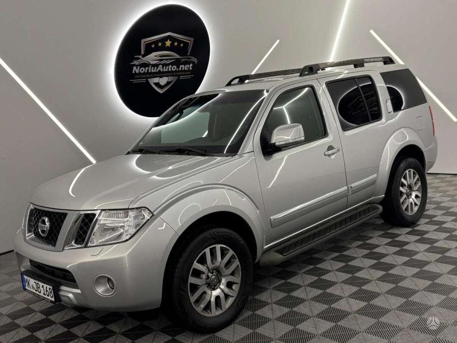 Pelēks Nissan Pathfinder 2012 Marijampole, ar dzinēja tilpumu 2.99 L un nobraukumu 276 tūkst. km par 9750 €, foto 24 vietnē AUTOMOTO.COM.LV
