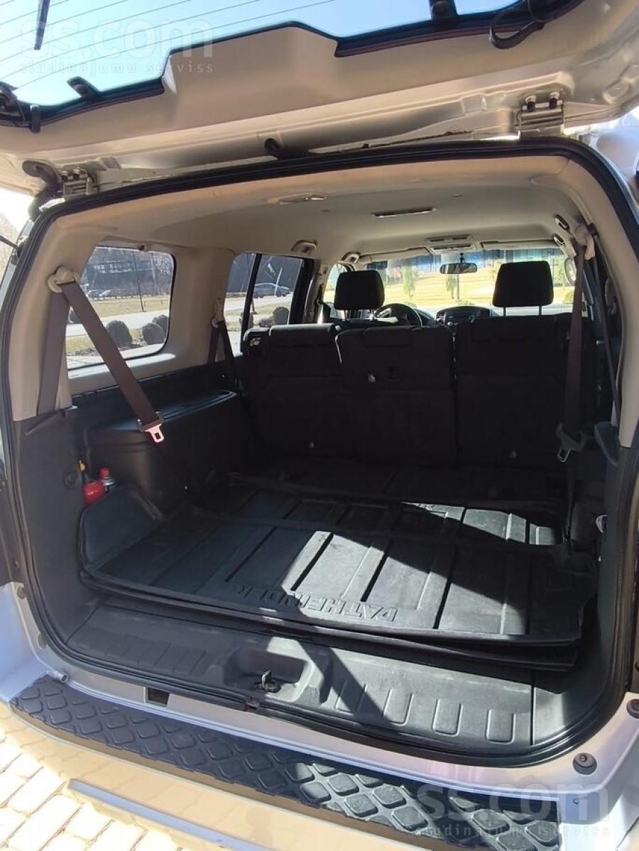 Pelēks Nissan Pathfinder 2012 Rīga, ar dzinēja tilpumu 2.50 L un nobraukumu 229 tūkst. km par 5050 €, foto 13 vietnē AUTOMOTO.COM.LV