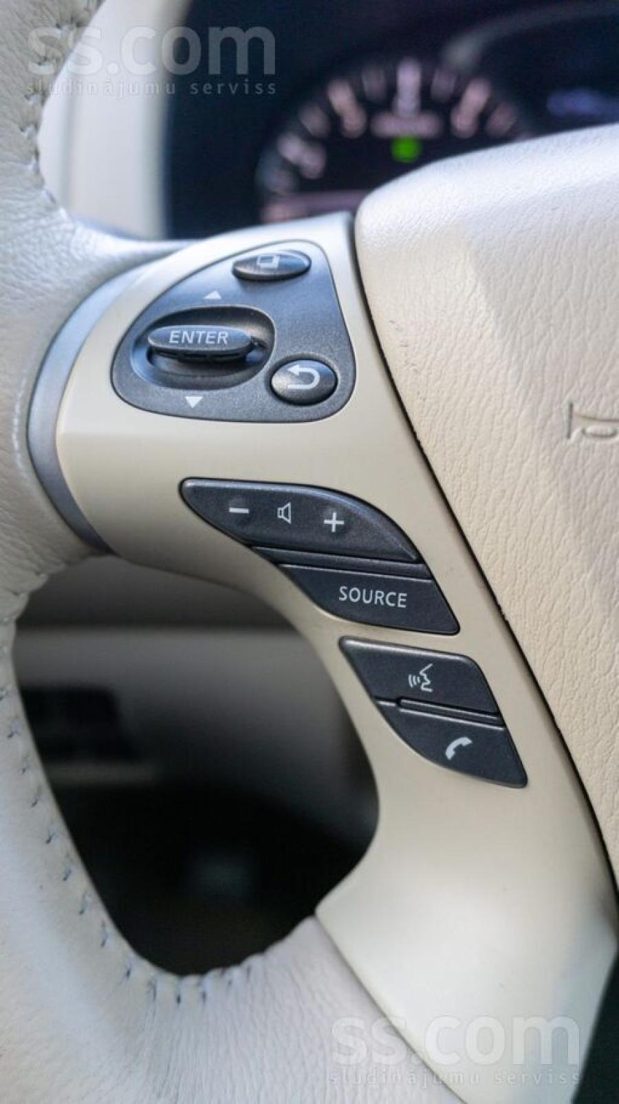 Balts Nissan Pathfinder 2014 Rīga, ar dzinēja tilpumu 2.50 L un nobraukumu 150 tūkst. km par 11190 €, foto 21 vietnē AUTOMOTO.COM.LV