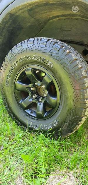 Melns Nissan Patrol 1999 Viļņa, ar dzinēja tilpumu 2.80 L un nobraukumu 263 tūkst. km par 6000 €, foto 13 vietnē AUTOMOTO.COM.LV
